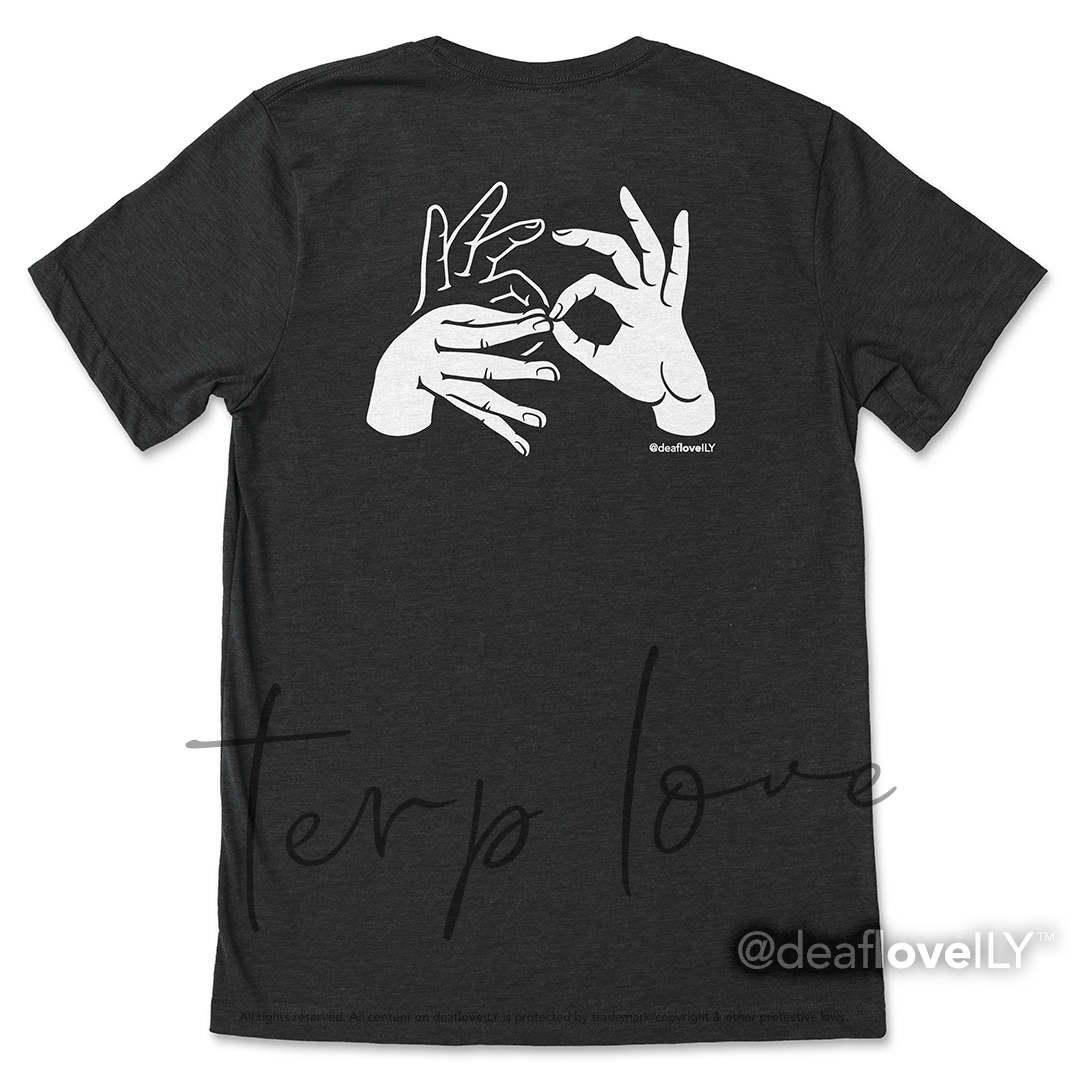 Terp Sign T-Shirt (Adult) :: Assorted Colors – silentBYTES design